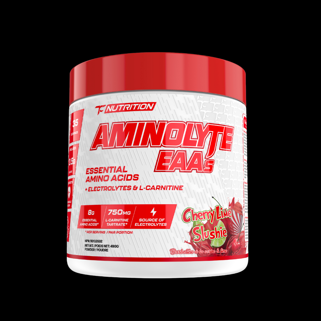 TC Nutrition Aminolyte EAA Cherry Lime Slushie Tea 35 Servings – The ...